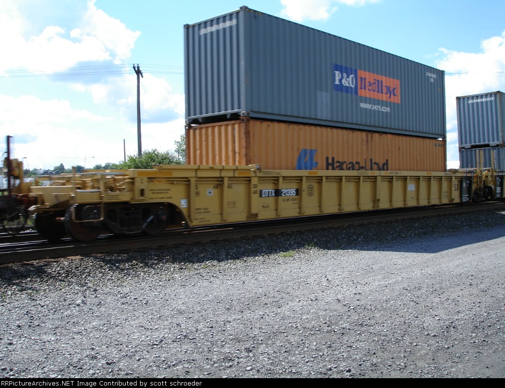 DTTX 21395 Double Stackcar EB